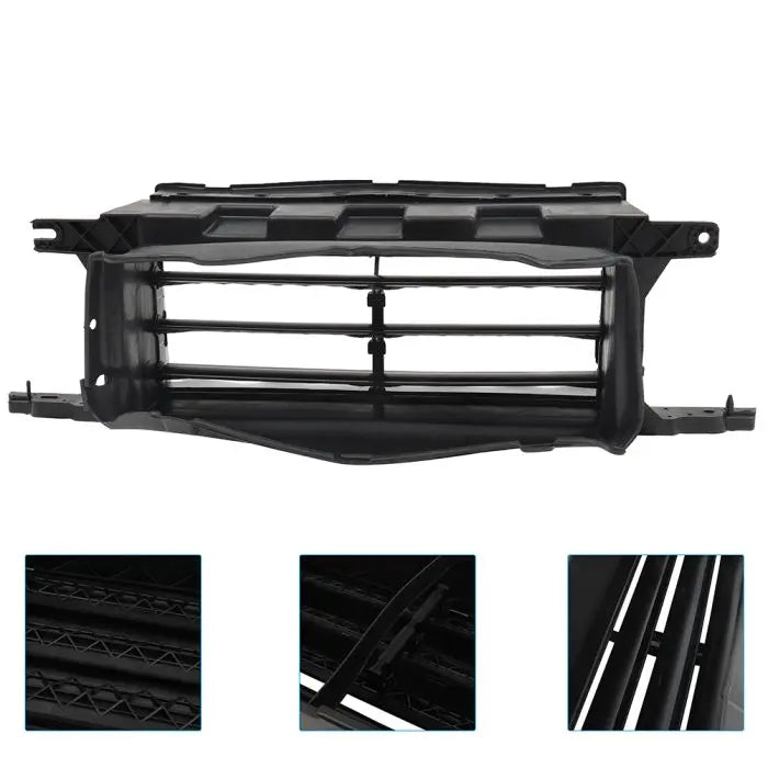 Front Bumper Lower Radiator Grille Airflow Shutter Assembly for Ford F ...