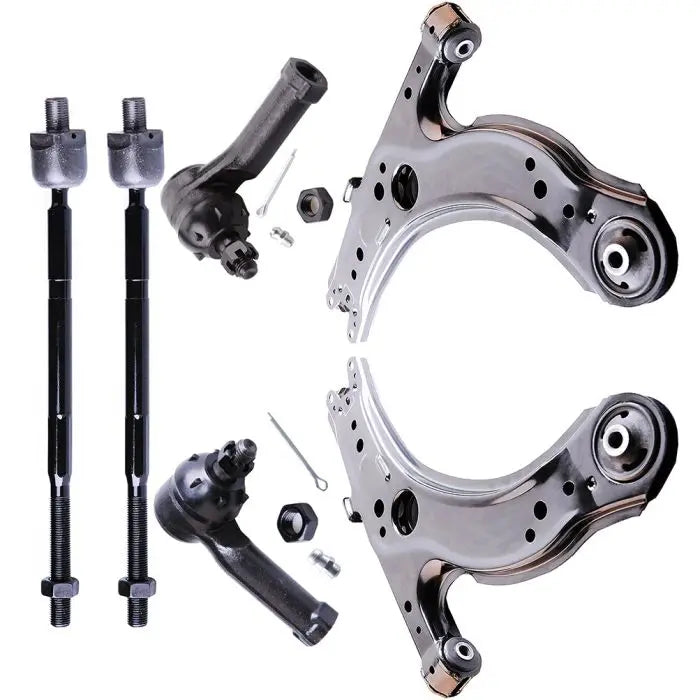 Front Lower Control Arm & Tie Rod End For 1999-2005 Volkswagen Jetta G ...
