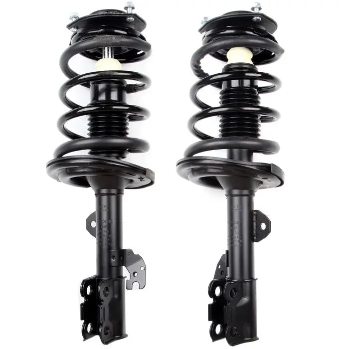 Front Pair Complete Struts Shocks w/ Coil Springs Mounts For Toyota Ca ...
