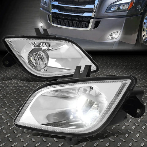 [Full Led]18-22 Freightliner Cascadia Front Bumper Driving Fog Lights ...