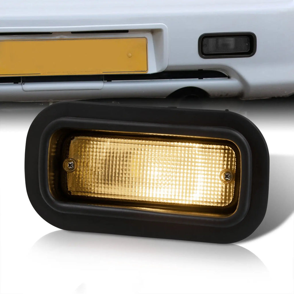 Jdm Edm Rear Bumper Smoked Fog Light Lamp For 1984-2005 Toyota Corolla ...