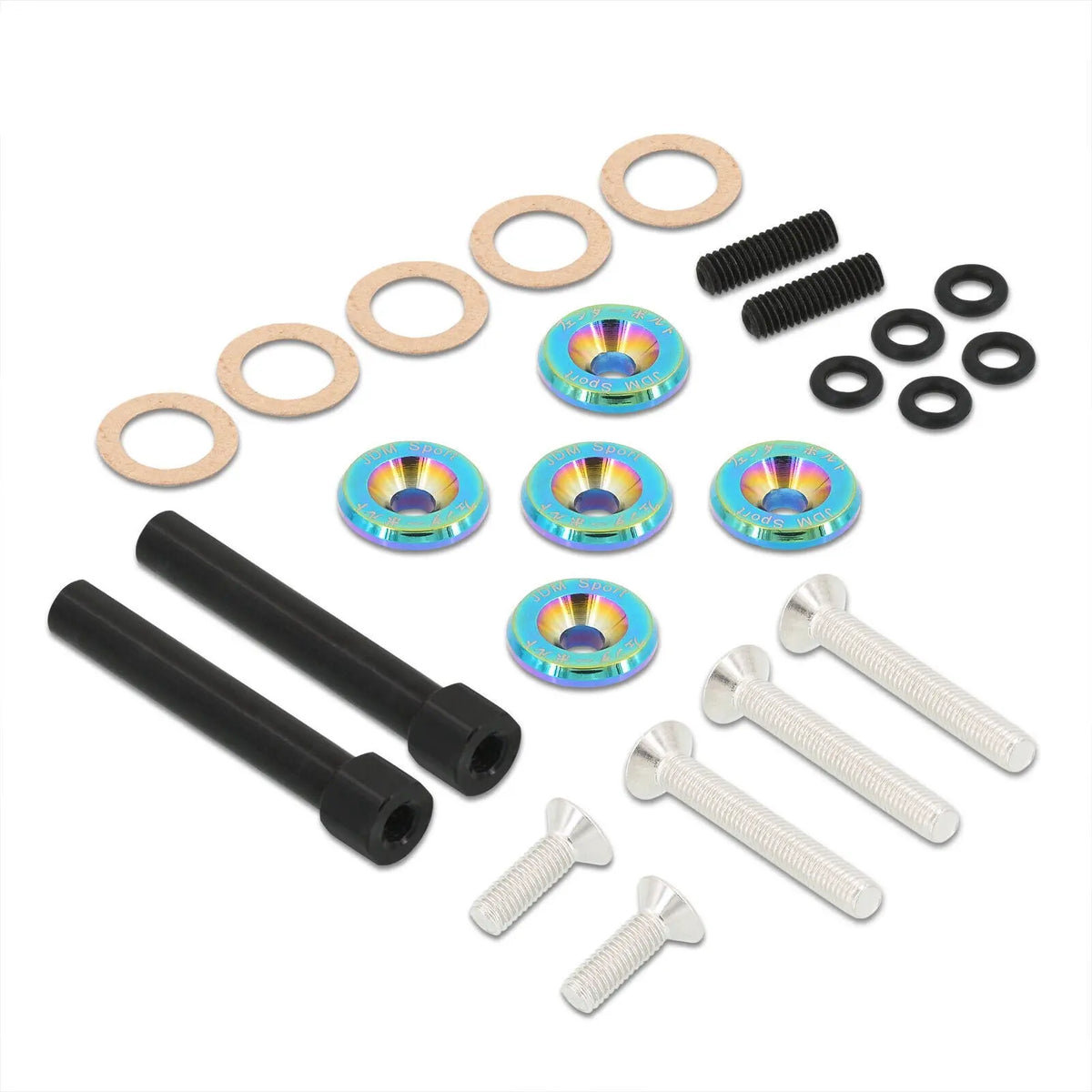 Jdm Neo Aluminum Low Profile Motor Valve Cover Bolt Kit D15A2 D15B8 ...