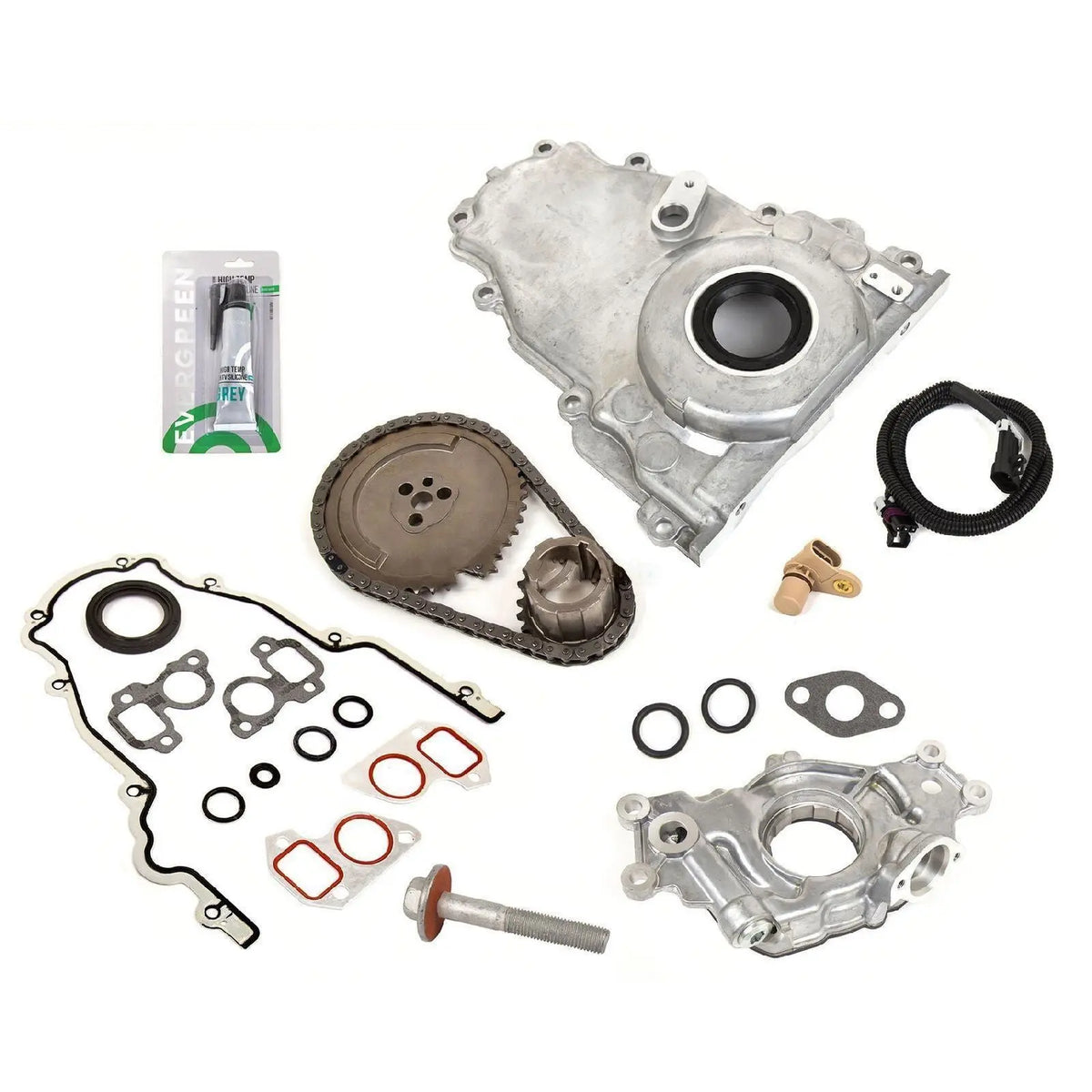 LS9 LS7 LS2 Cam Swap to LS1 LQ4 LQ9 Timing Chain Kit Cover High Volume ...