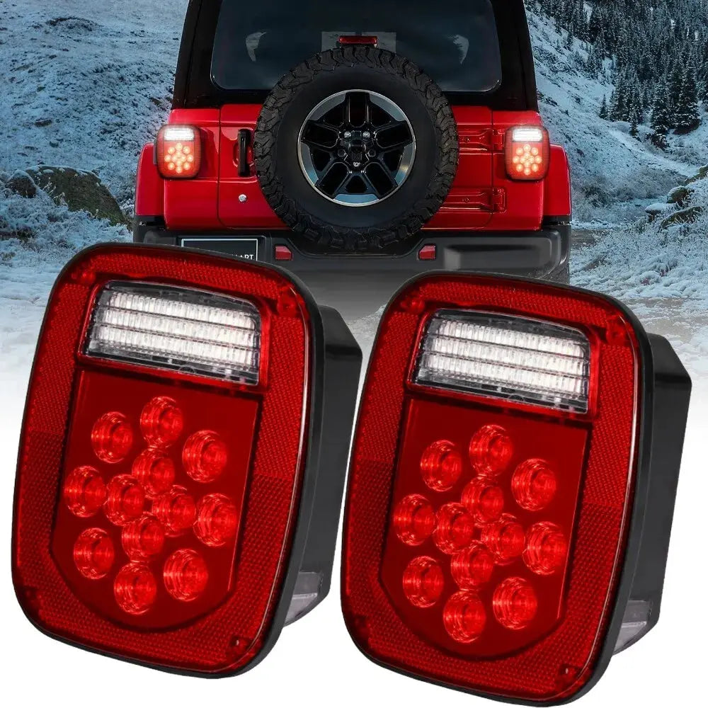 Led Rv Camper Trailer Truck Tail Light Turn Signal Reverse License Pla ...