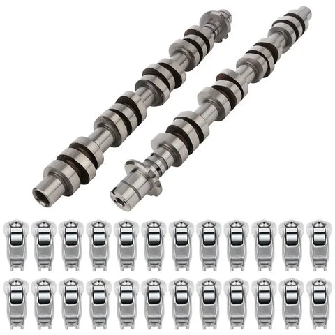 Left & Right Camshaft + Rocker Arms For Ford F150 F250 Lincoln Mercury ...