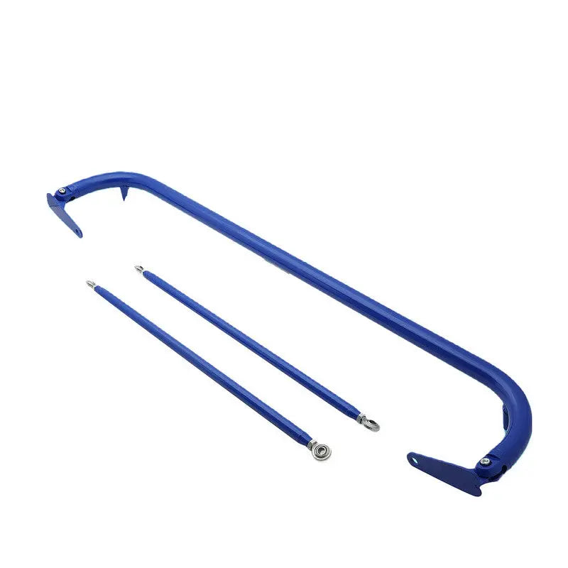 NRG HBR-002BL 49" ALUMINUM 4-POINT RACING SAFETY SEAT BELT CHASSIS HAR ...