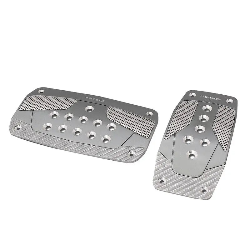 Nrg Pdl-450Gm At Model Aluminum Fuel & Brake Foot Pedal Pad Cover Plat – Dynamic Performance Tuning