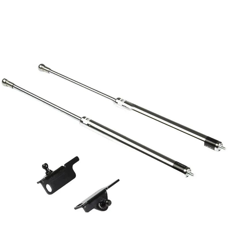 Nrg Stainless Steel Oil Filled Shock Hood Damper 03-08 Nissan 350Z Z33 ...