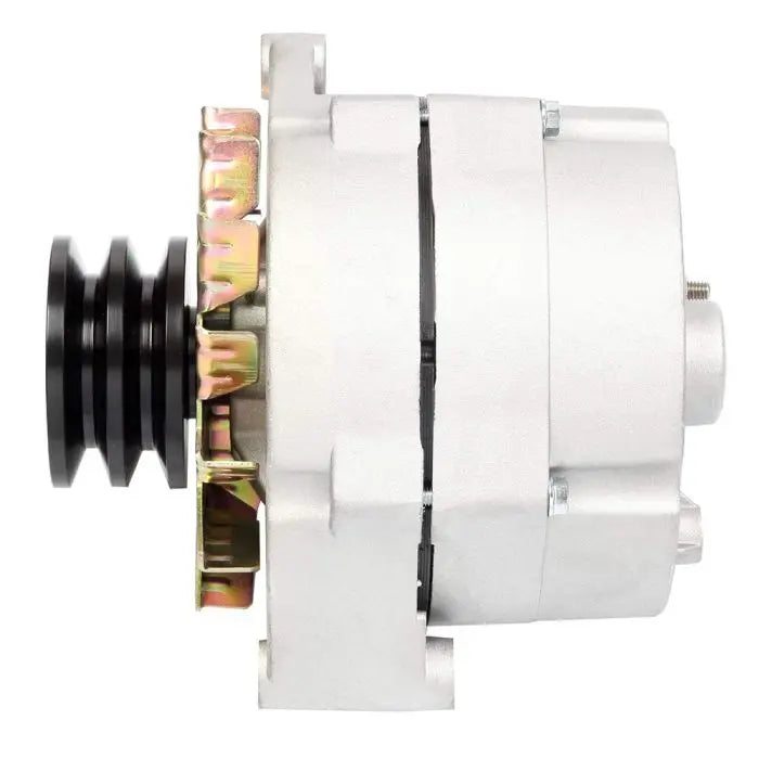 New Alternator For Chevy & Tractors 10SI One 1-Wire with 2 Groove Pull ...