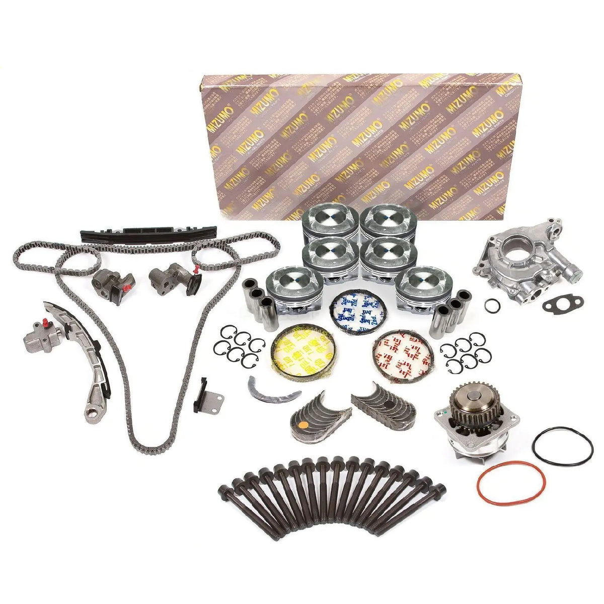 Overhaul Engine Rebuild Kit Fit 07-15 Infinti Nissan 3.5L DOHC VQ35DE ...