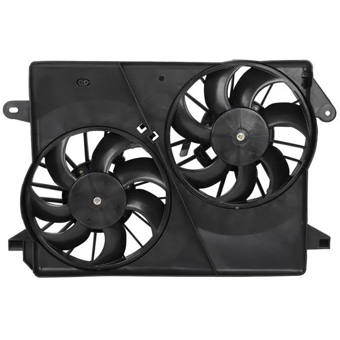 Radiator Condenser Cooling Fan Assembly 2008 2009 2010 Dodge Challenge ...