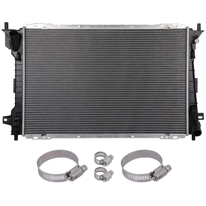Radiator Lincoln Town Car Mercury Grand Marquis w/ Universal Hose Clam ...