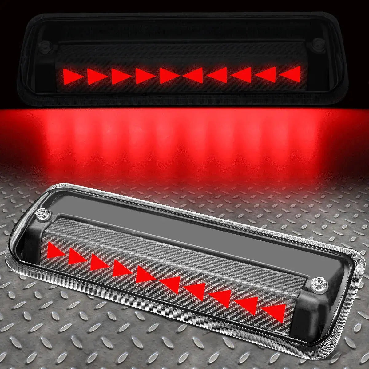 [Sequential Triangle Led]04-10 Ford F-150 Explorer Carbon Third Brake ...
