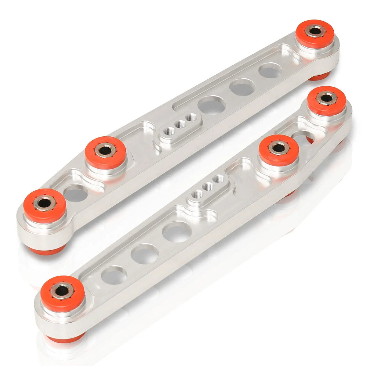 Silver Jdm Lca Lower Control Arm Kit For 88-95 Civic Ef9 Eg6 / 94-01 ...