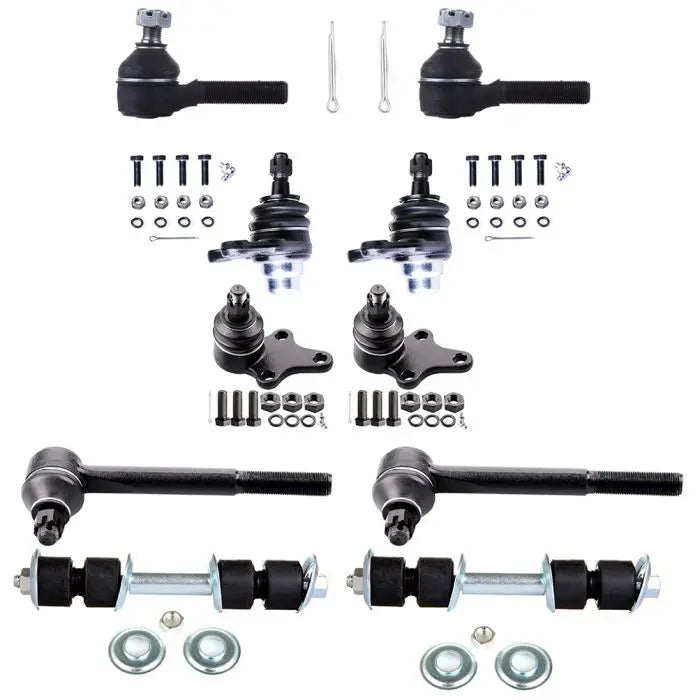 Suspension 10Pc Tie Rod End Stabilizer Bar Link Kit For 89-95 Toyota P ...