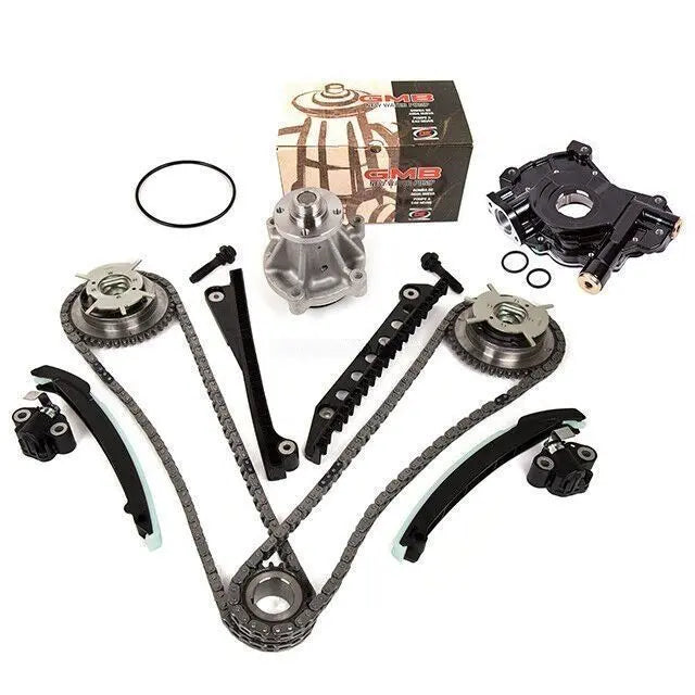 Timing Chain Kit Cam Phaser Water Oil Pump Fit 04-10 Ford 5.4 TRITON 3 ...
