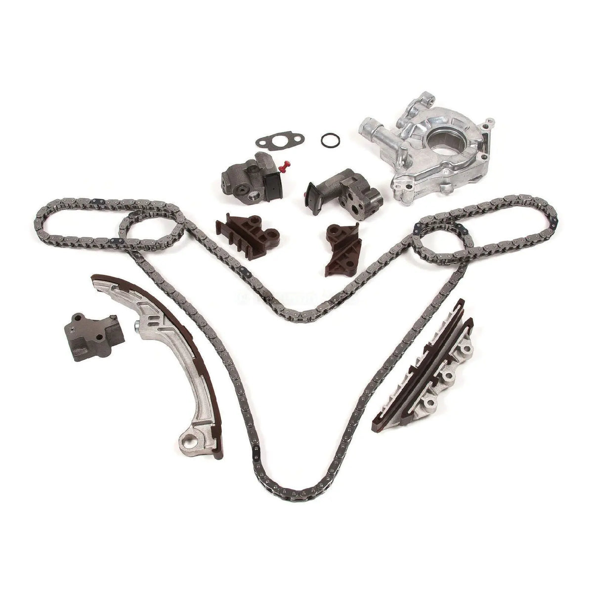 Timing Chain Kit Oil Pump Fit Infiniti QX4 Nissan Pathfinder 3.5L VQ35 ...