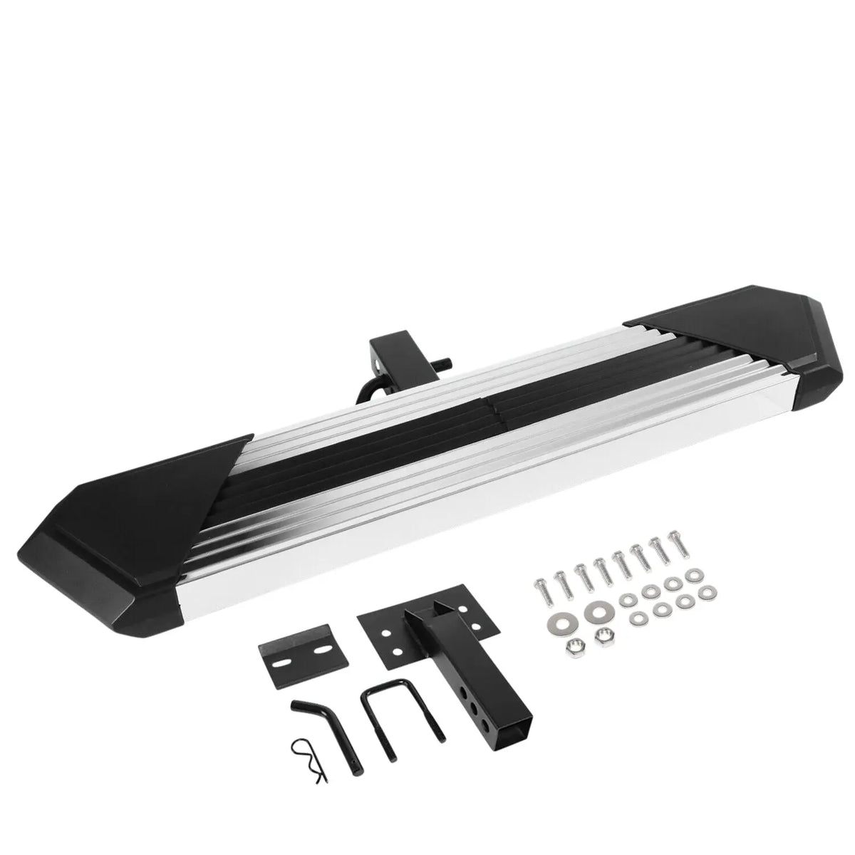 Universal Suv Pickup Truck 2" Receiver Towing Tow Hitch Step Board Chr ...