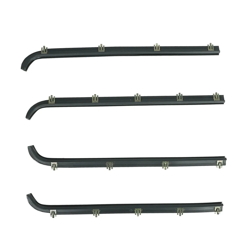 Weatherstrip Window Sweep Felts Seal (4)Set For 87-97 Ford F150 F250 F ...