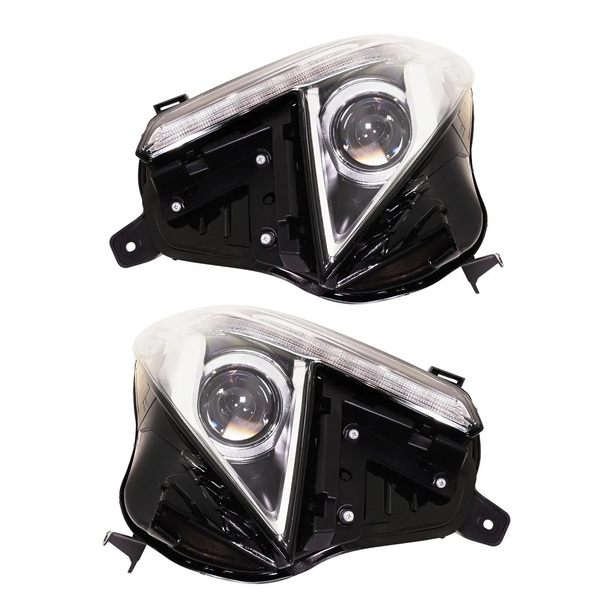 Headlight Set For 2017-2019 Cadillac XT5 Driver and Passenger Side Hal ...