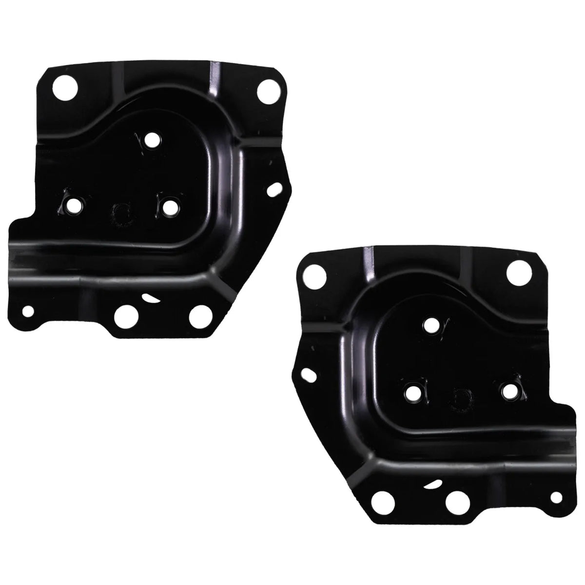 Pair Bumper Face Bar Brackets Retainer Mounting Braces Set of 2 Sedan ...